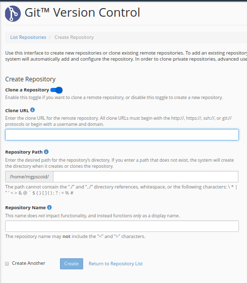 Setup Git Autodeploy In Shared Hosting Cpanel Undefined